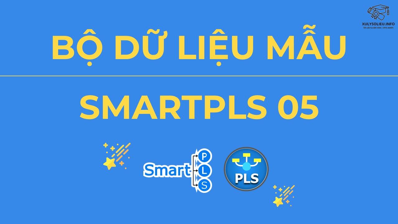 Bộ Dữ Liệu Mẫu (Data Mẫu) Xử Lý và Chạy SMARTPLS - SMARTPLS 05